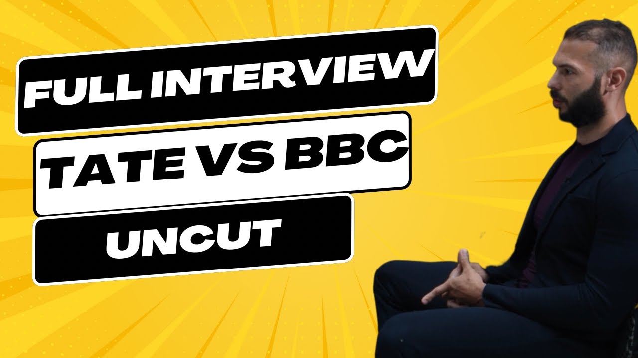 Andrew Tate VS BBC Journalist Heated Exchange, Tate Investigation ...