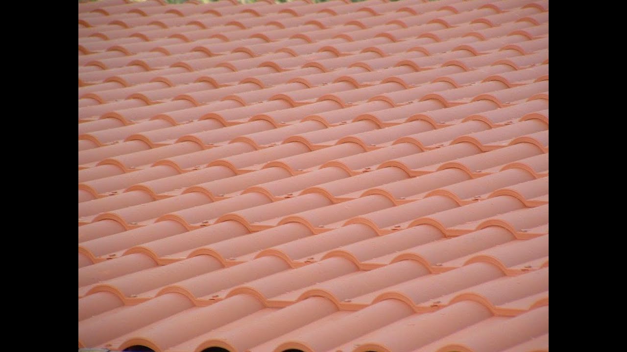 Porche de madera con teja plástica ROOFY - YouTube