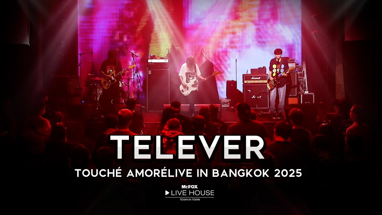 Telever - Touché Amoré Live in Bangkok 2025 @Mr.FOX Live House - YouTube