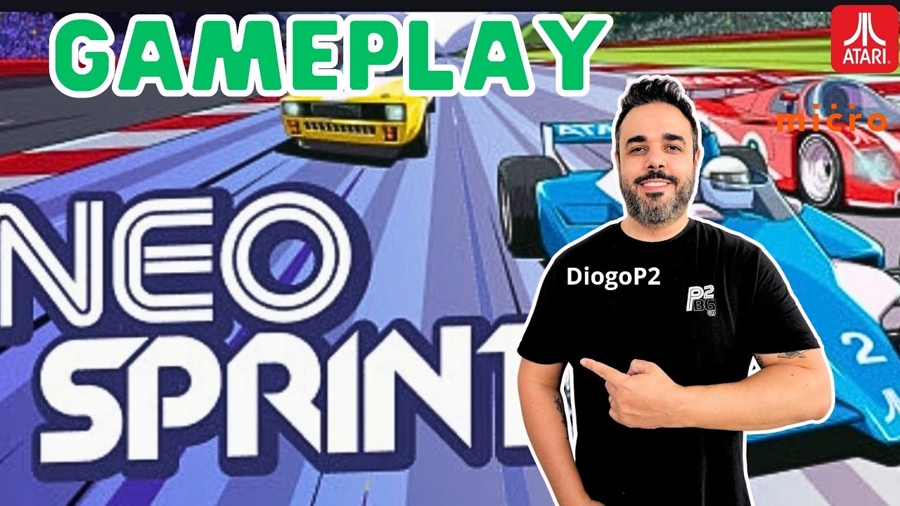 Atari Neosprint | Gameplay Playstation 5 - YouTube