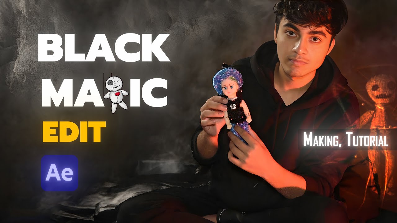 Making A Black Magic Edit In After Effects 🔥 - YouTube