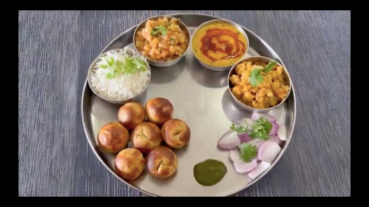 Dal Baati Chokha Recipe ll Famous Yummy Dal Baati Chokha Kaise Banaye ...
