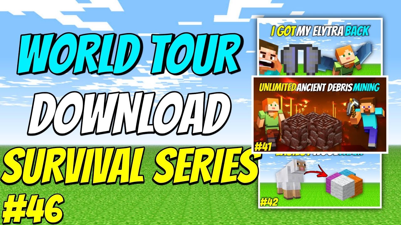 #46 | Survival Series | World Tour Of My Survival World | Minecraft ...