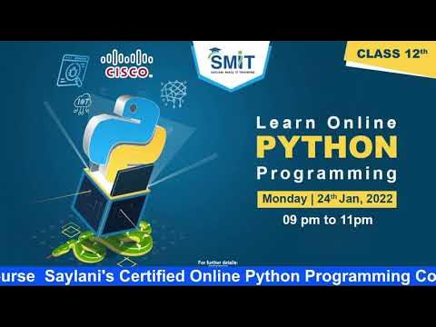 Certified Python Programming || Lecture12 || Cisco Networking || Saylani SMIT 3 Months Course ...