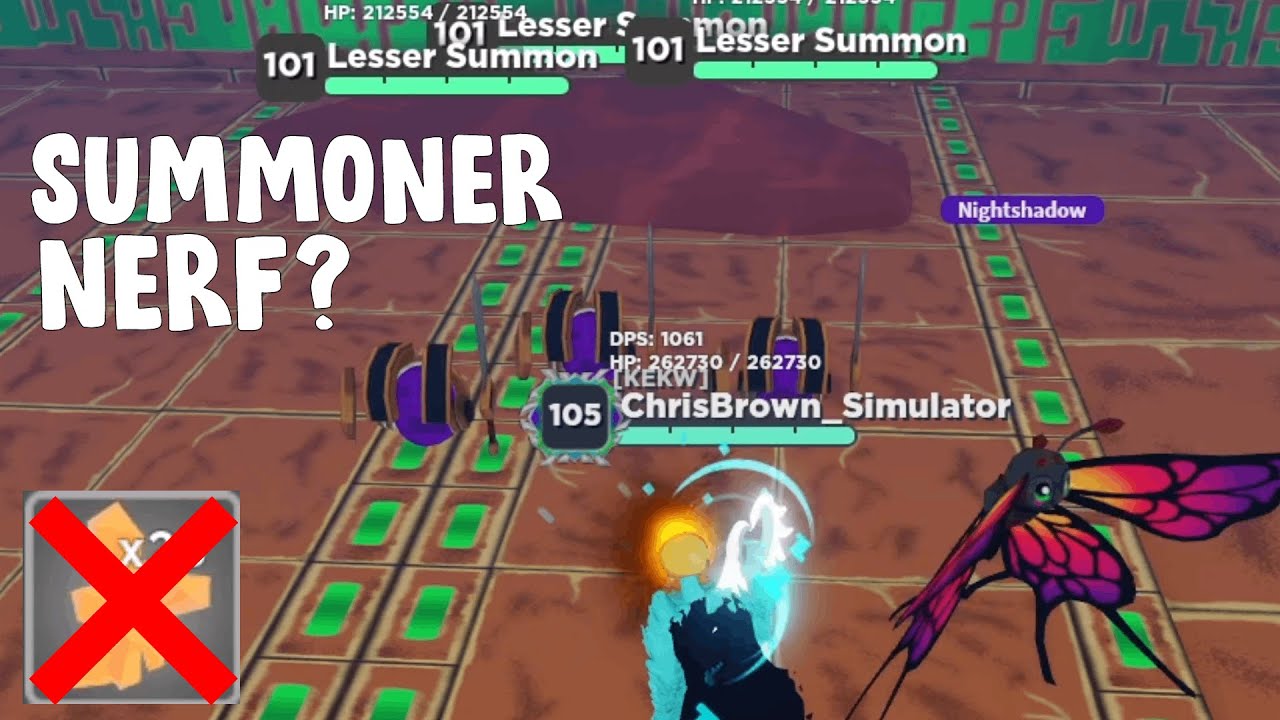 Did they just Nerf Summoner in World Zero? - YouTube
