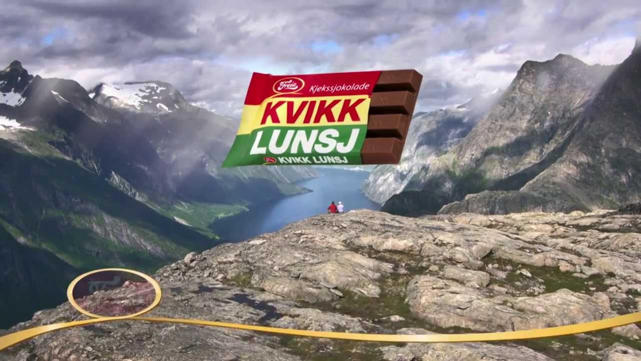 The forbidden Freia Kvikk Lunsj advertisement - YouTube