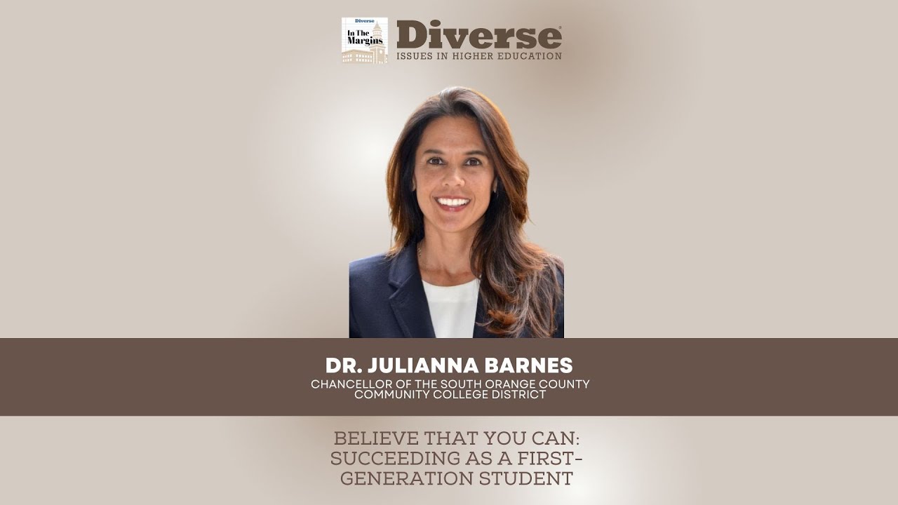 Believe that You Can: Succeeding as a First-Generation Student with Dr ...