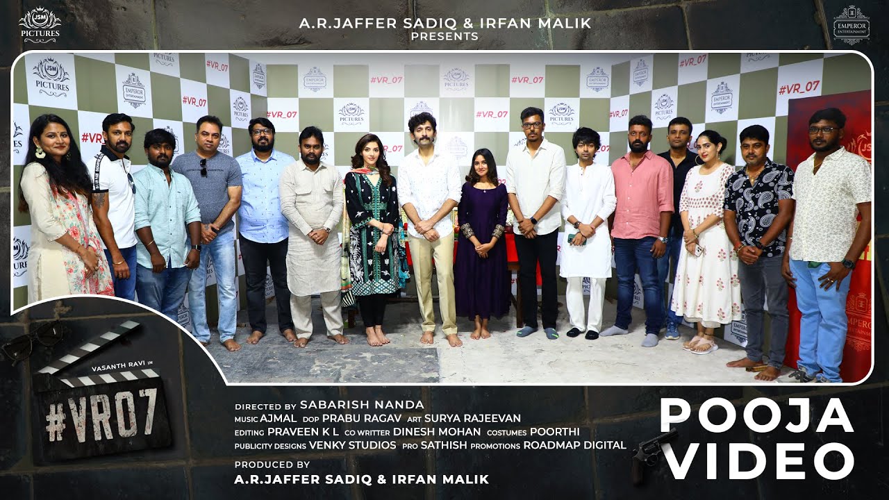 VR07 Pooja Glimpse I Vasanth Ravi I Mehreen | Anikha | Sabarish Nanda ...