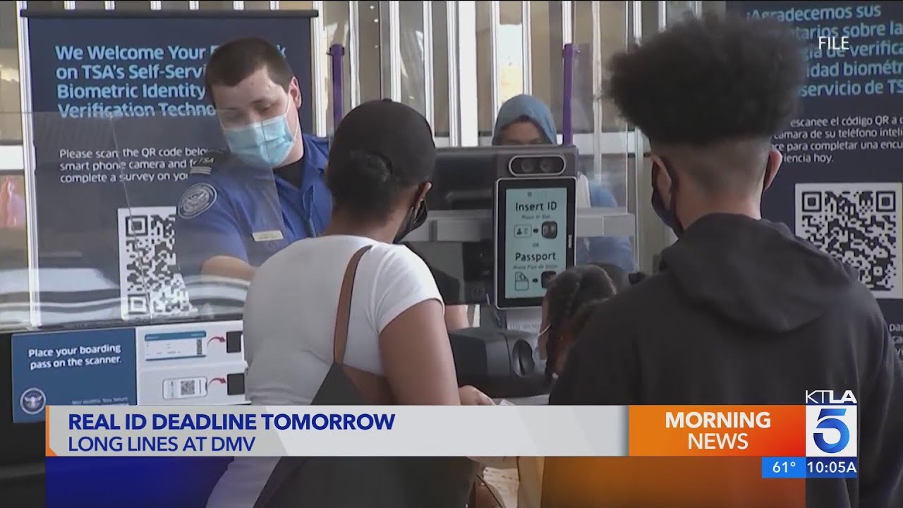REAL ID in California: What to know if you will miss the deadline - YouTube