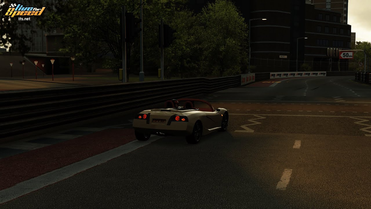 Live for Speed S3 Mods #226 - ROUNDABOUT T141 on South City Sprint 1 ...