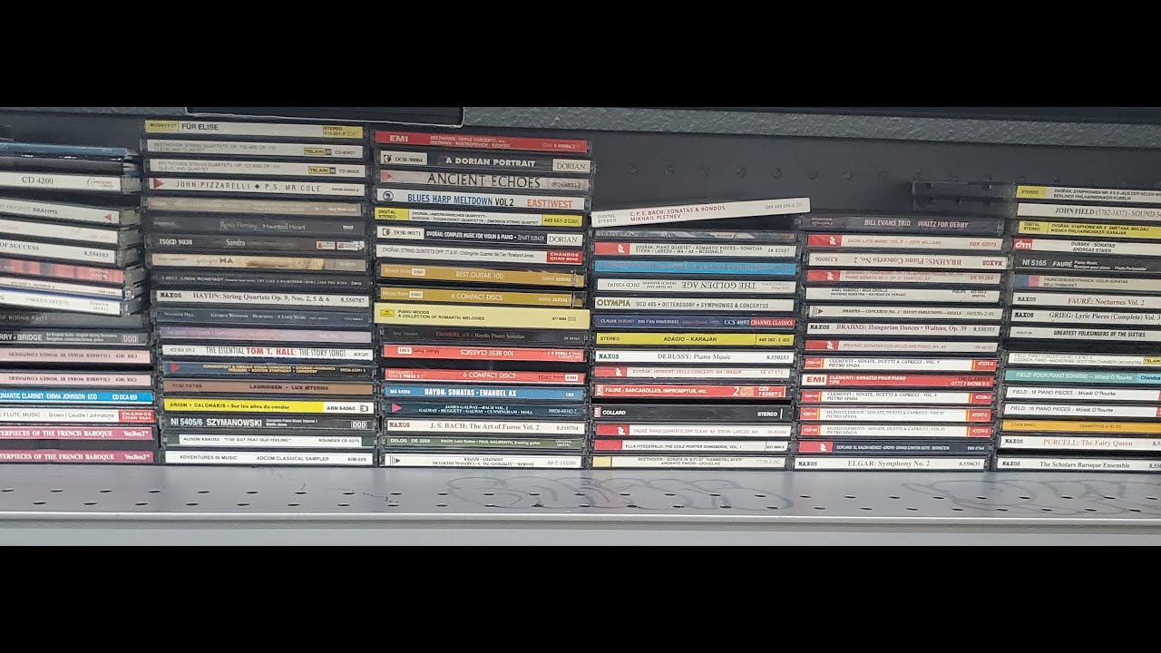 Big thift store CD haul and etc - YouTube