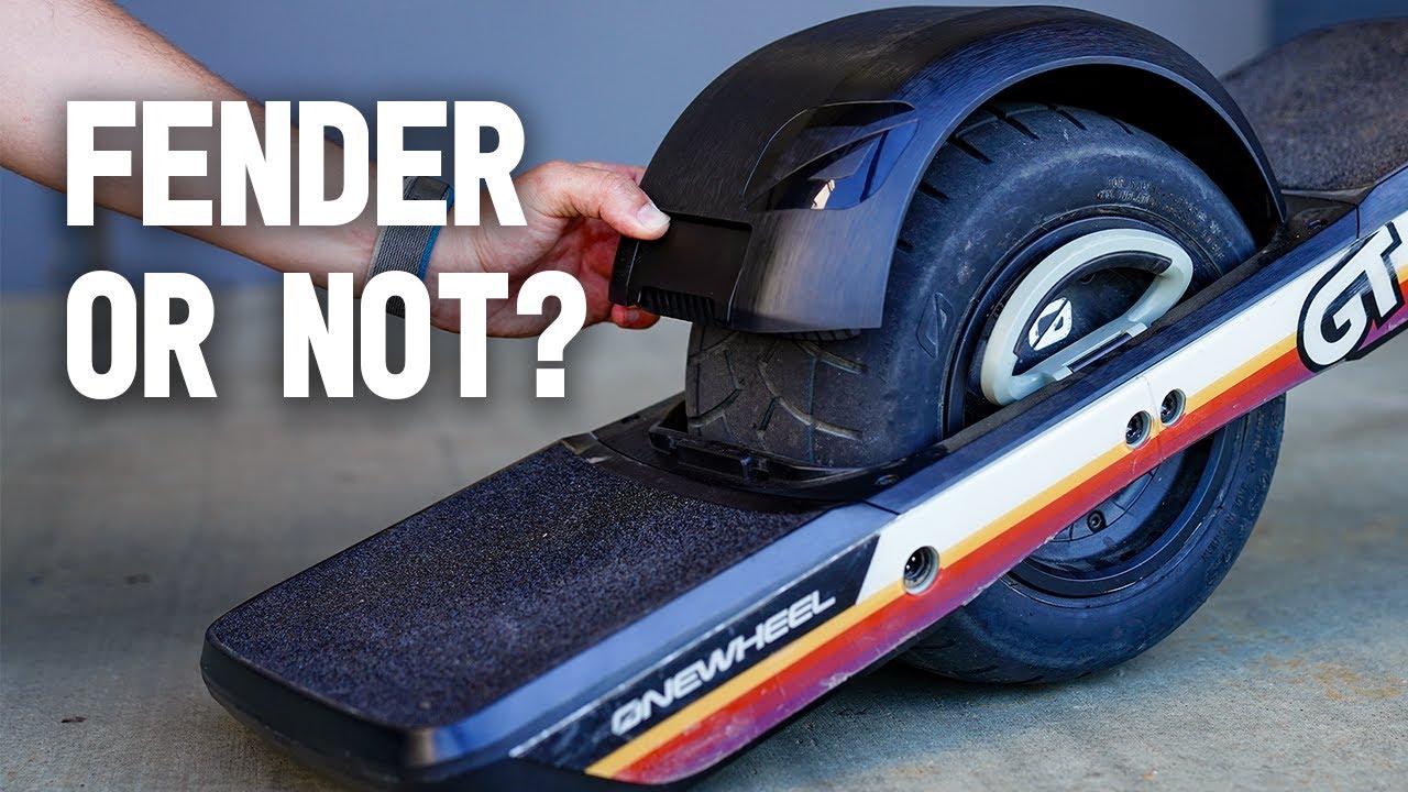 ALL NEW Hybrid Fender | Onewheel GT - YouTube