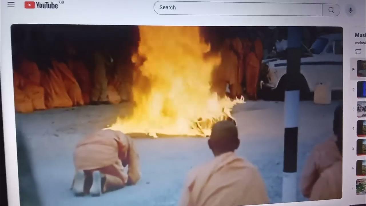 The Burning Monk. - YouTube