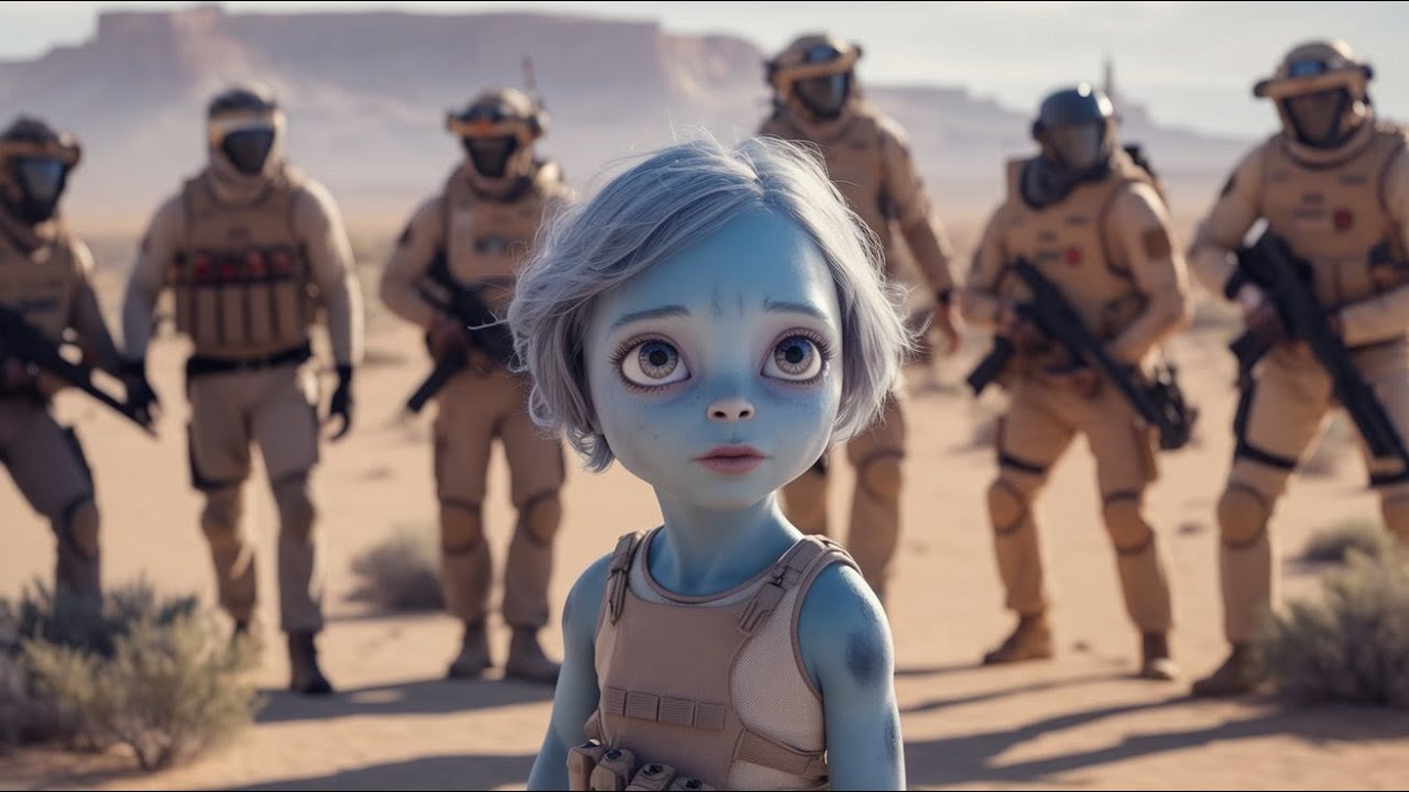 The Helpless Alien Girl’s Unexpected Rescuers: Fearless Humans Defy the ...