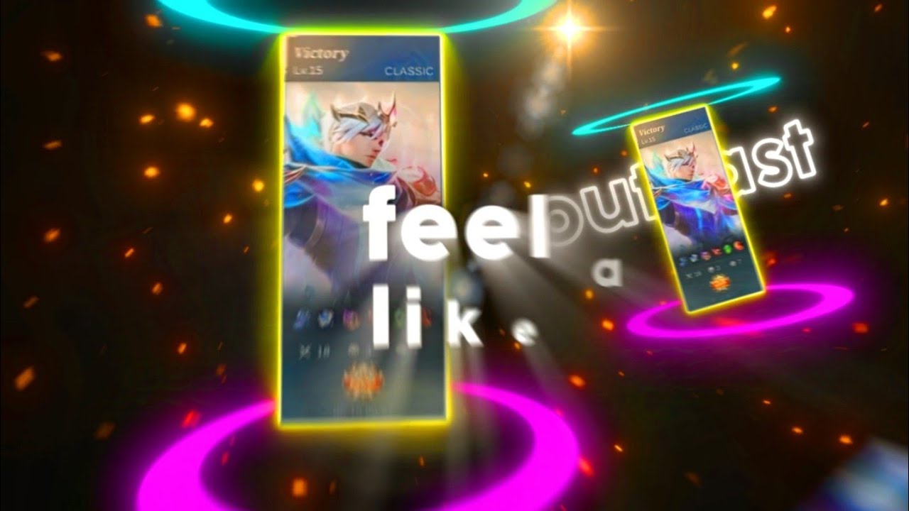 Gmv Typography - So Am I | Mlbb edit Free Pf - YouTube