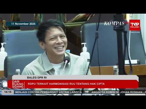 Ariel Noah Disuruh Nyanyi Saat Rapat di DPR, Ketua Baleg: Supaya Rileks