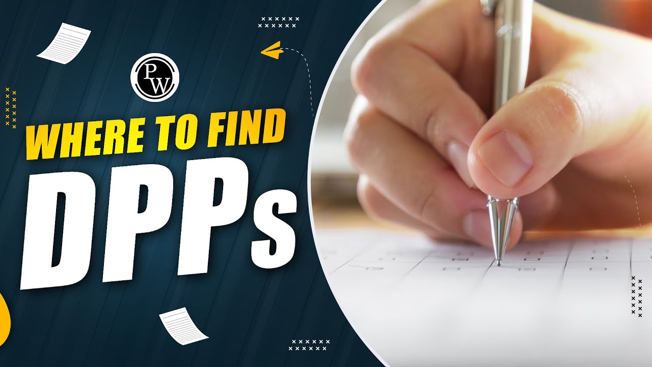 Where to find DPPs - YouTube