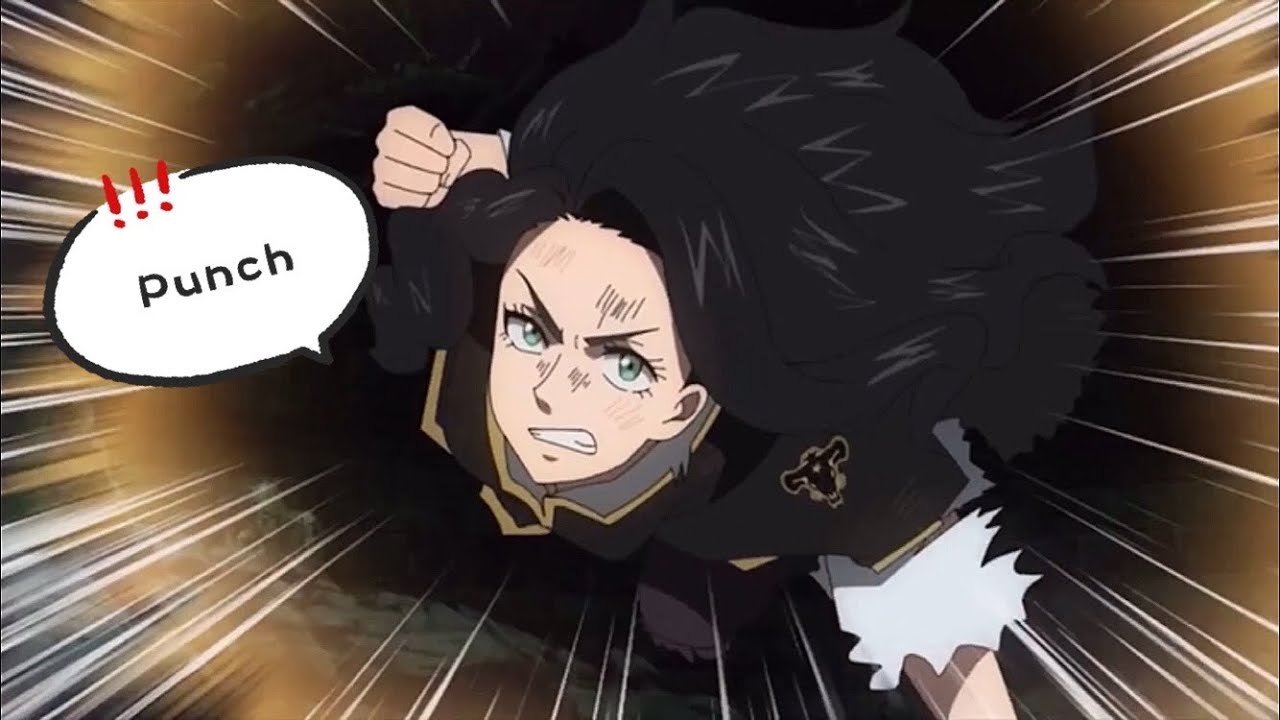 Charmy punches Rill | Black Clover - YouTube
