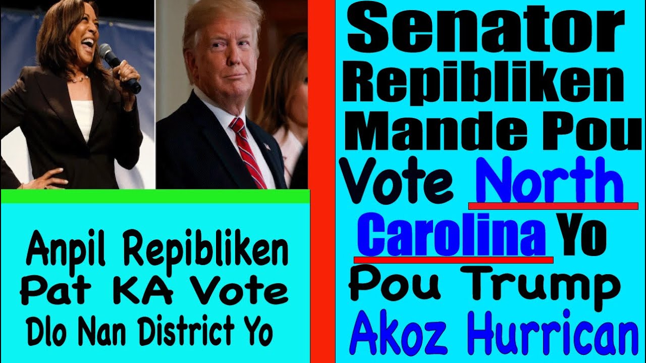 🎥Senator replibliken pare pou bay trump electoral vote North Carolina ...
