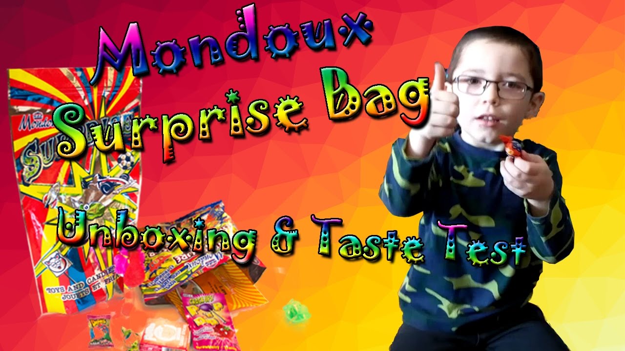Mondoux Surprise Bag - Unboxing & Taste Test - YouTube