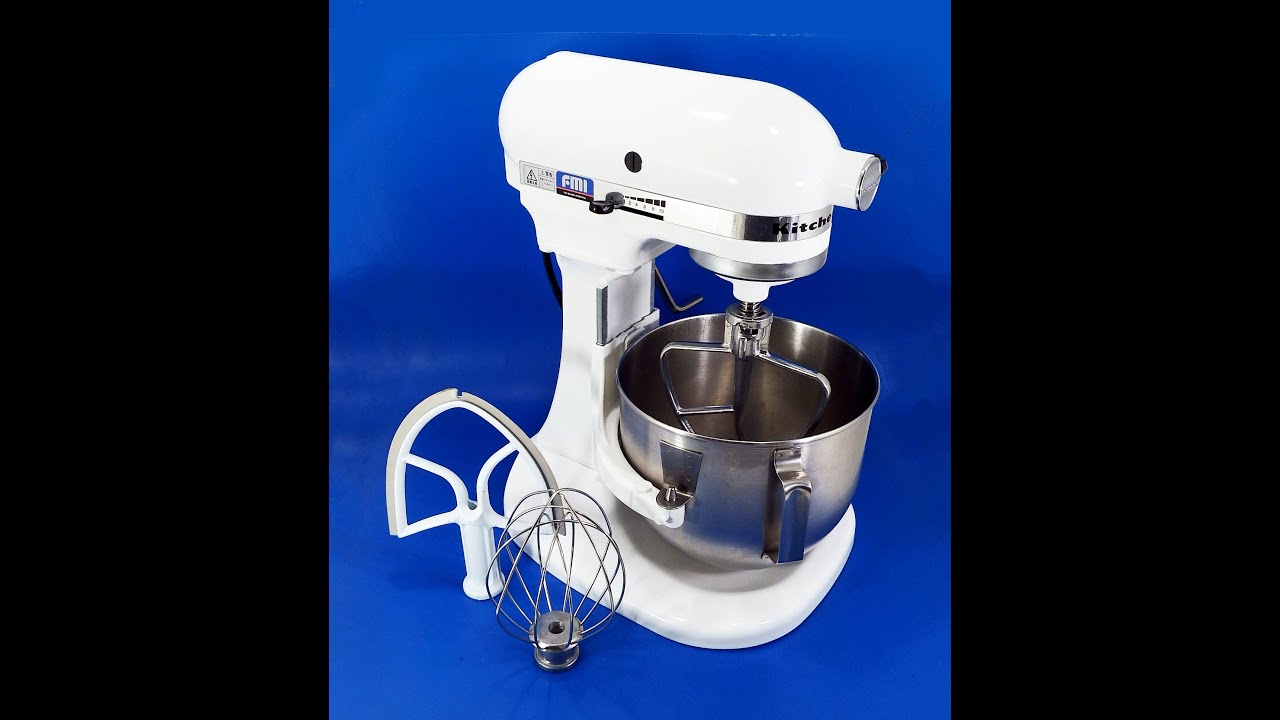 02/03/20 スタンドミキサー キッチン エイド KitchenAid / Heavy Duty KSM5 100V - YouTube