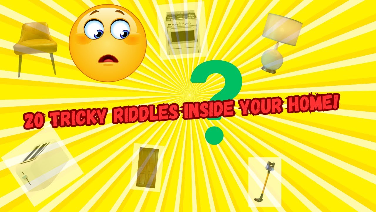 20 Tricky Riddles Hiding in Your Home! 🏠 Can You Solve Them All? - YouTube