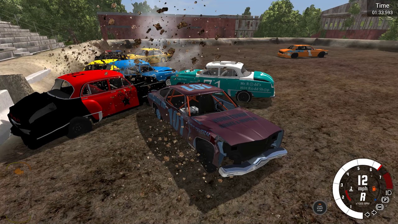 Beamng Demolition Derby - YouTube