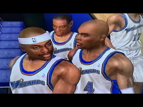NBA LIVE 06 2005-06 Nets vs 2005-06 Wizards - YouTube