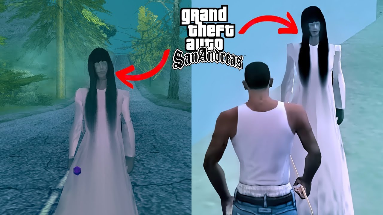 I Found Ghost At 23:00 in GTA San Andreas (GTASA Horror Place With ...