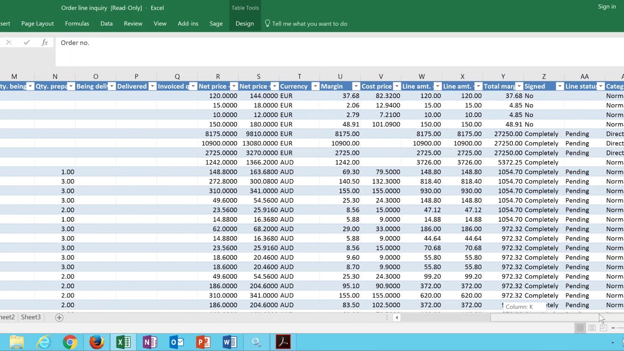 Managing the Open Sales Order Backlog - YouTube