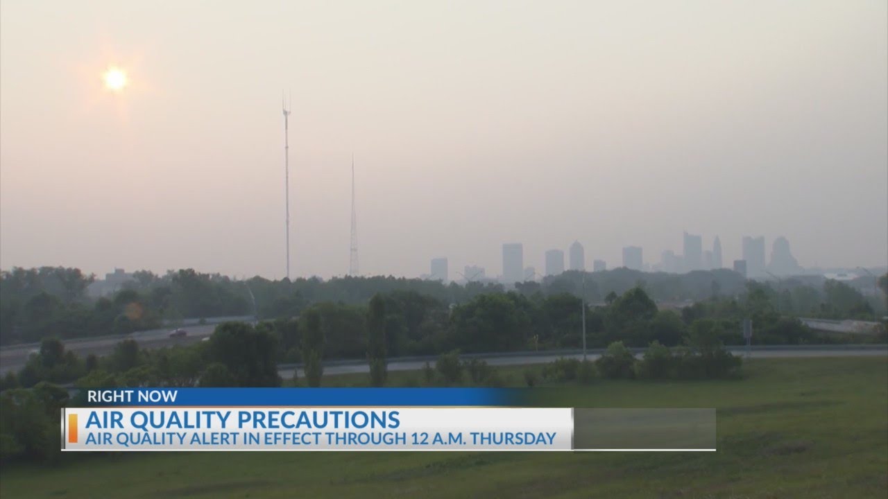 Air Quality Alert in central Ohio continues through Wednesday - YouTube