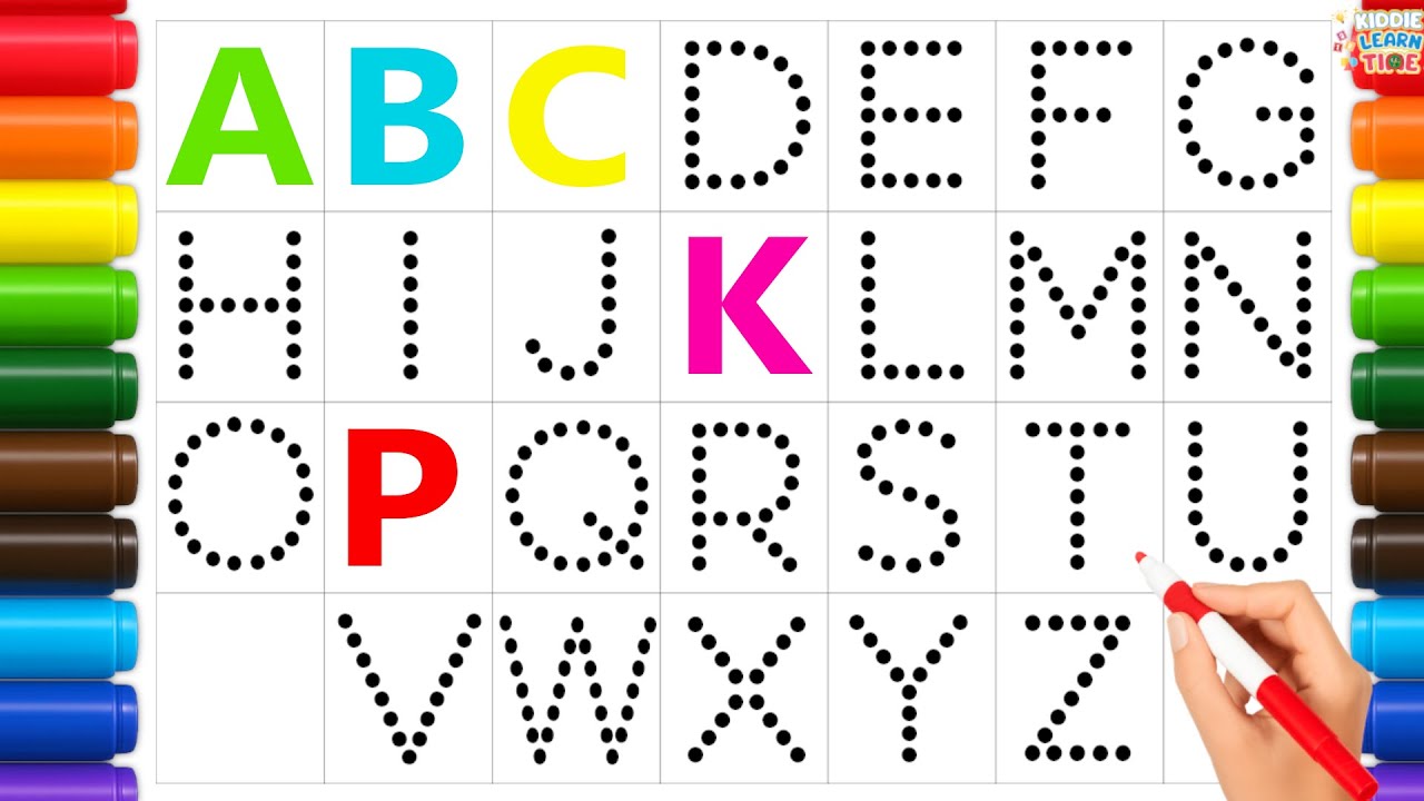 Write to Learn ABC for Kids | ABCD | Alphabets A to Z | ABC Writing Practice for Toddlers | ABC ...