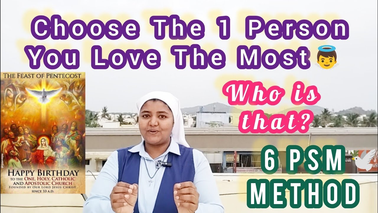 The Only One Important Person in your life! 6 PSM Method! 🕊 ...