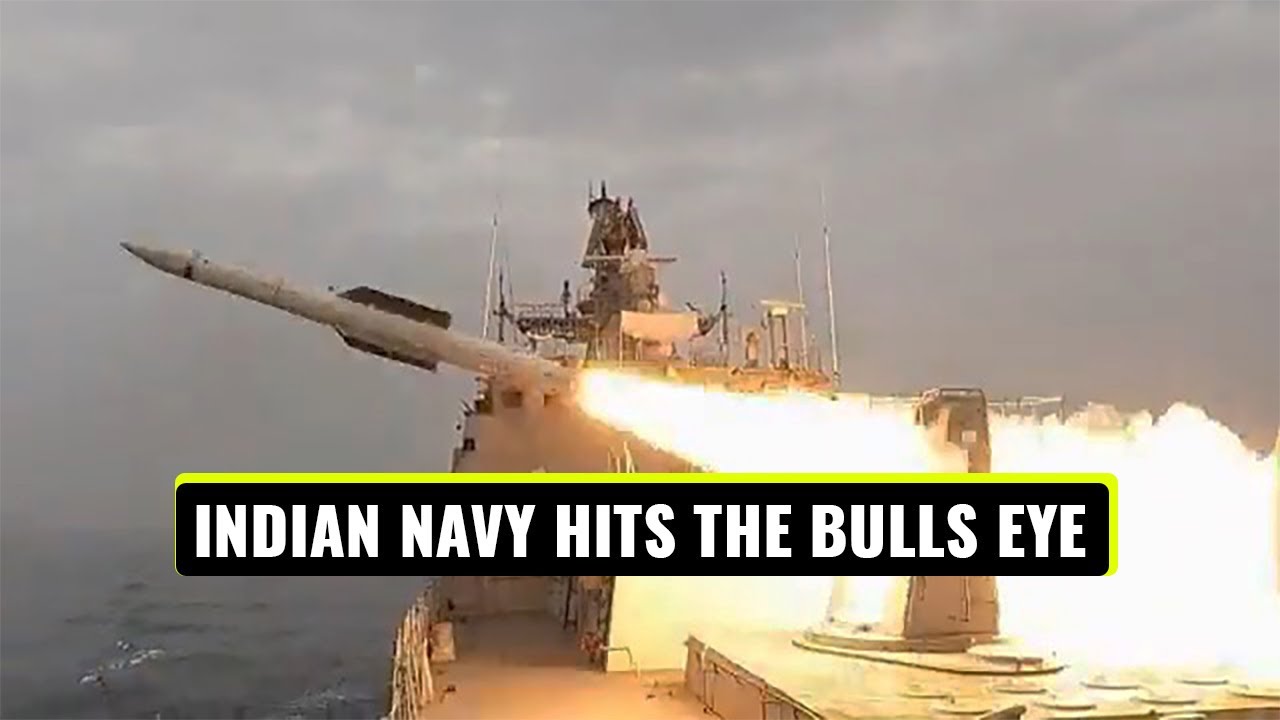 Hit The Bulls Eye | Indian Navy Successfully Tests Surface To Air ...