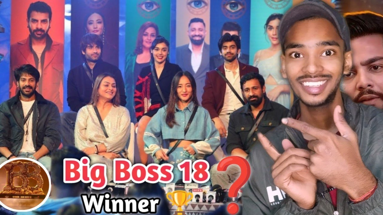 Big Boss 18 Winner 🏆 || Big Boss 18 Grand Finale 🏆 - YouTube