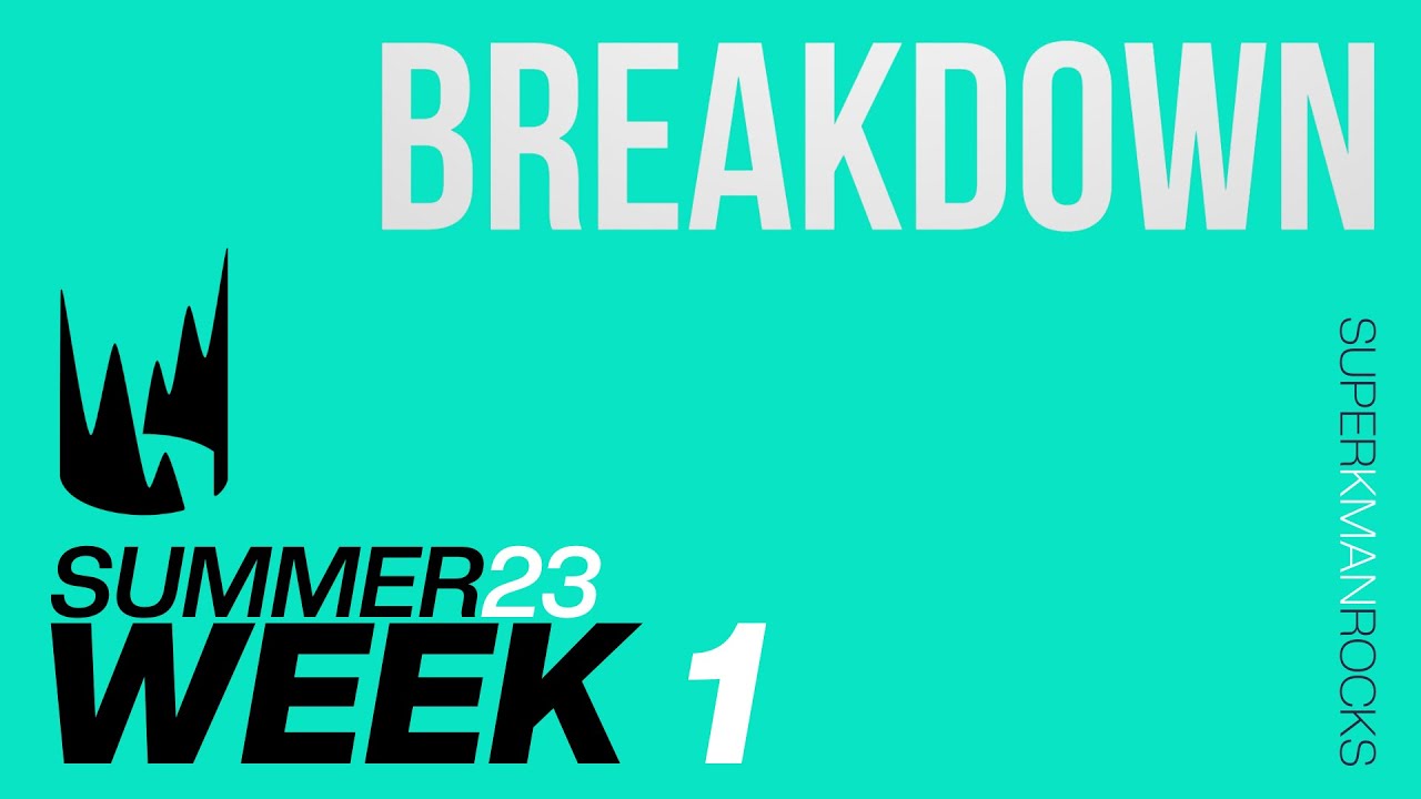 The Best And Worst Of LEC Summer Week 1: Power Rankings - YouTube