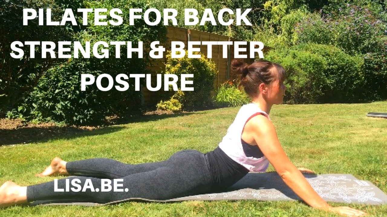 10 min Pilates Back Strength, Great for Posture & Back Pain - YouTube