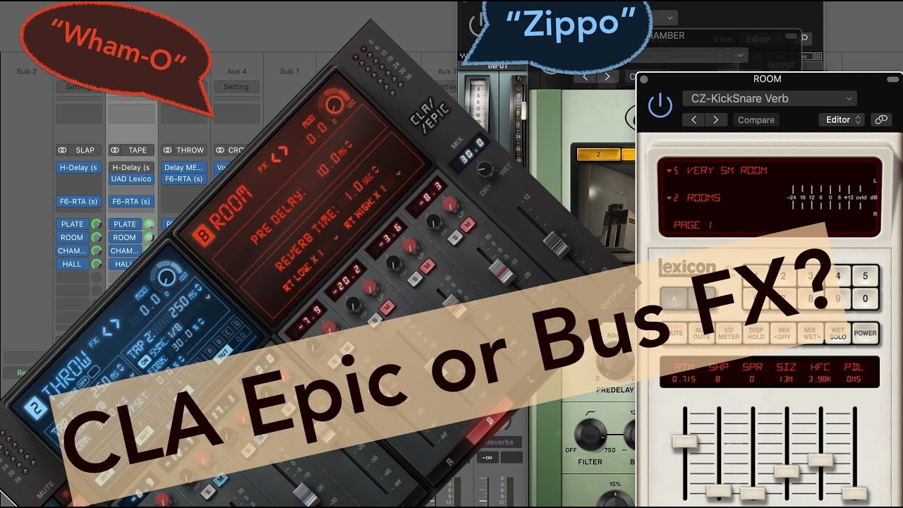 4 Reverb Trick vs Waves CLA Epic - YouTube