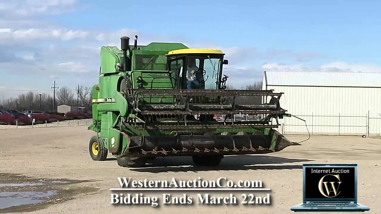 John Deere 6620 Combine For Sale At Auction! - YouTube