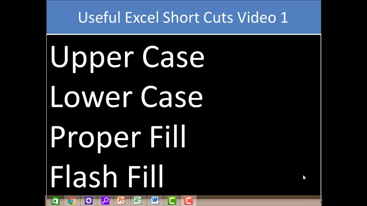 How To Convert Lower Case To Upper And Proper Case In Excel 2020 YouTube how-to-convert-lower-case-to-upper-and-proper-case-in-excel-2020-youtube