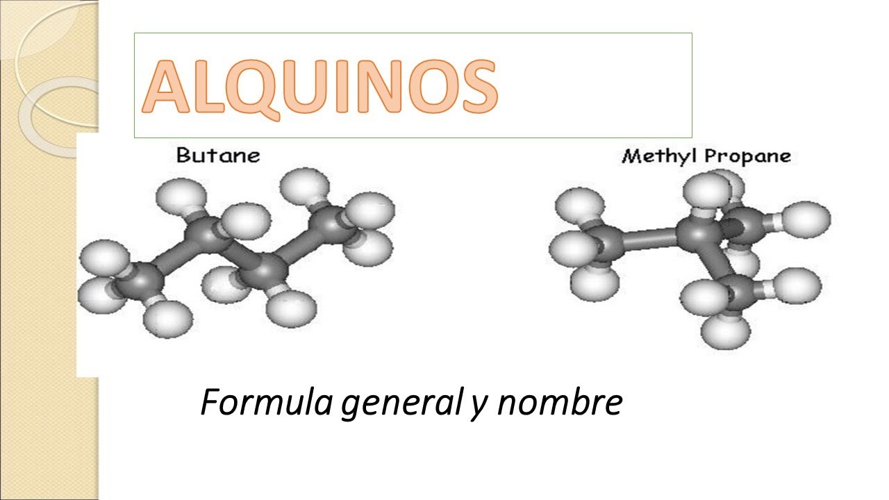 ALQUINOS FORMULA GENERAL Y NOMBRE - YouTube