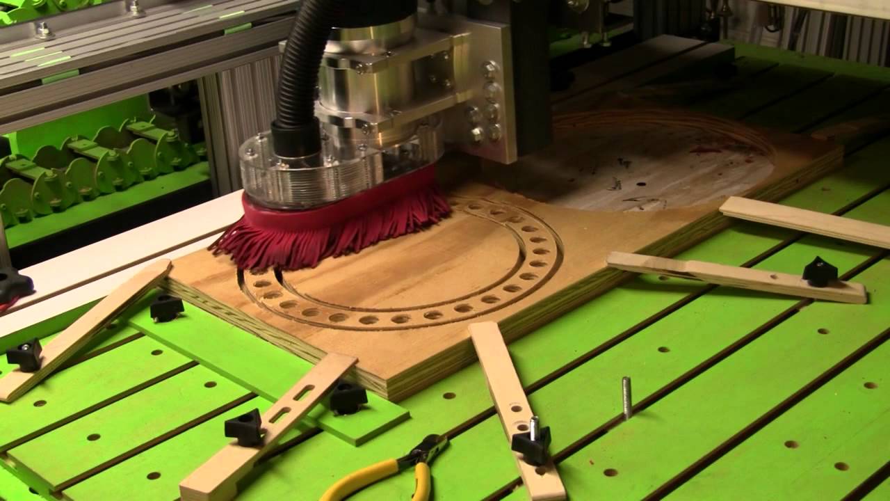 KRMx01 CNC with K2CNC Mount - YouTube