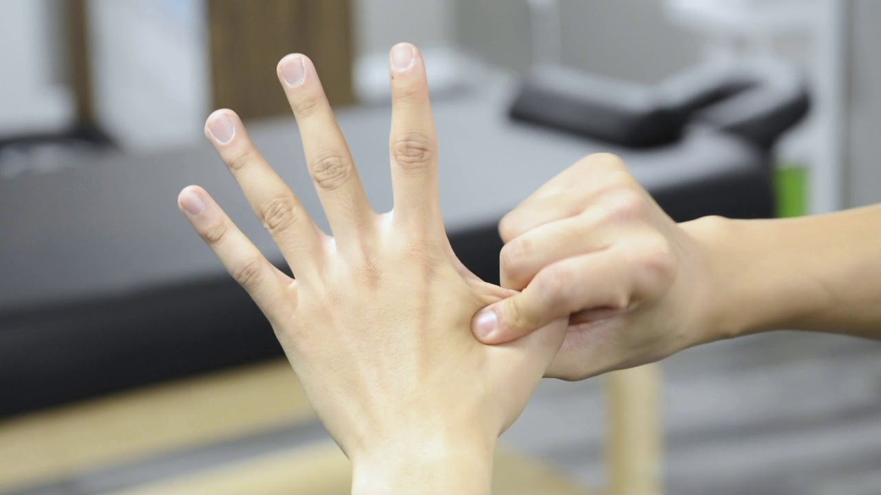 Self Myofascial Release on Arm and Hand - YouTube