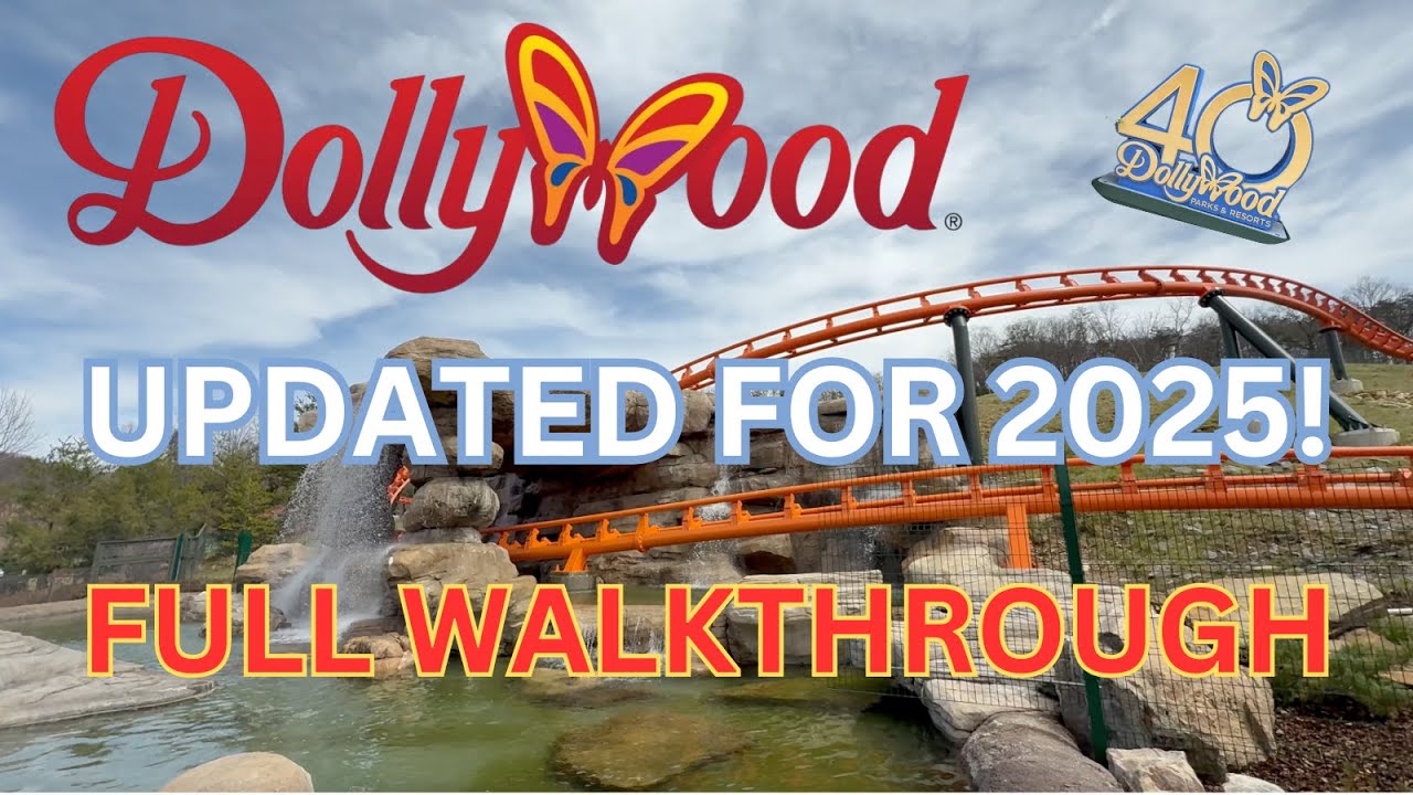 Dollywood 2025 Full Park Tour | Walkthrough Every Land & Experience the ...