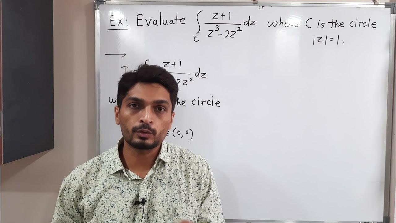 Basic Complex Analysis - Unit 3 - Lecture 18 - Evaluation of Integral using Cauchy's Residue ...