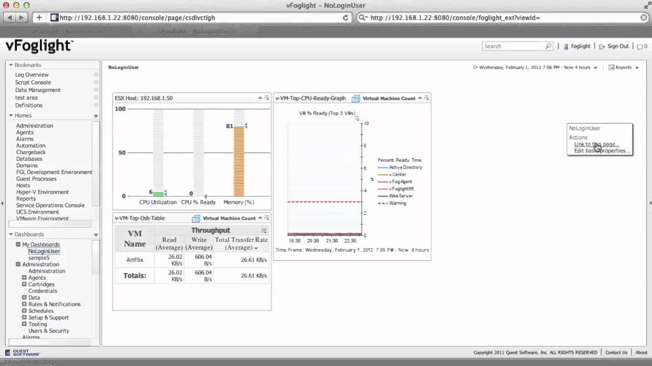 vFoglight NoLoginUser Setup - YouTube