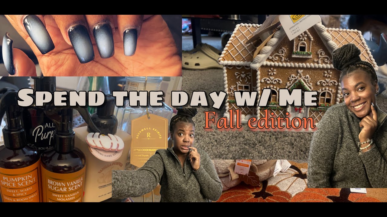Spend the Day w/ Me| ME day! nails, shopping, boxing + more - YouTube