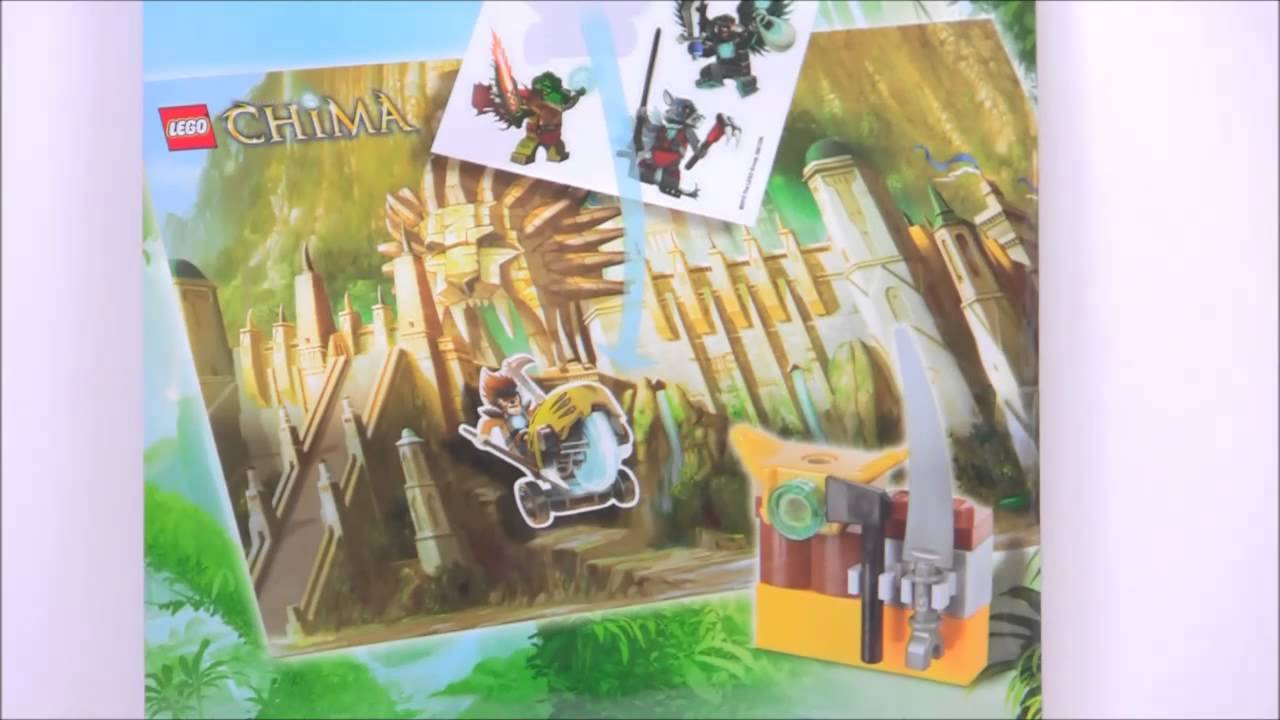 LEGO Legends of Chima Promotional Pack Review 6043191 - YouTube