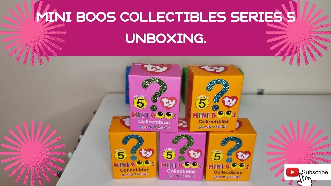 MINI BOOS COLLECTIBLES SERIES 5 UNBOXING/ΑΝΟΙΓΜΑ ΚΑΙ ΠΕΡΙΓΡΑΦΗ ...