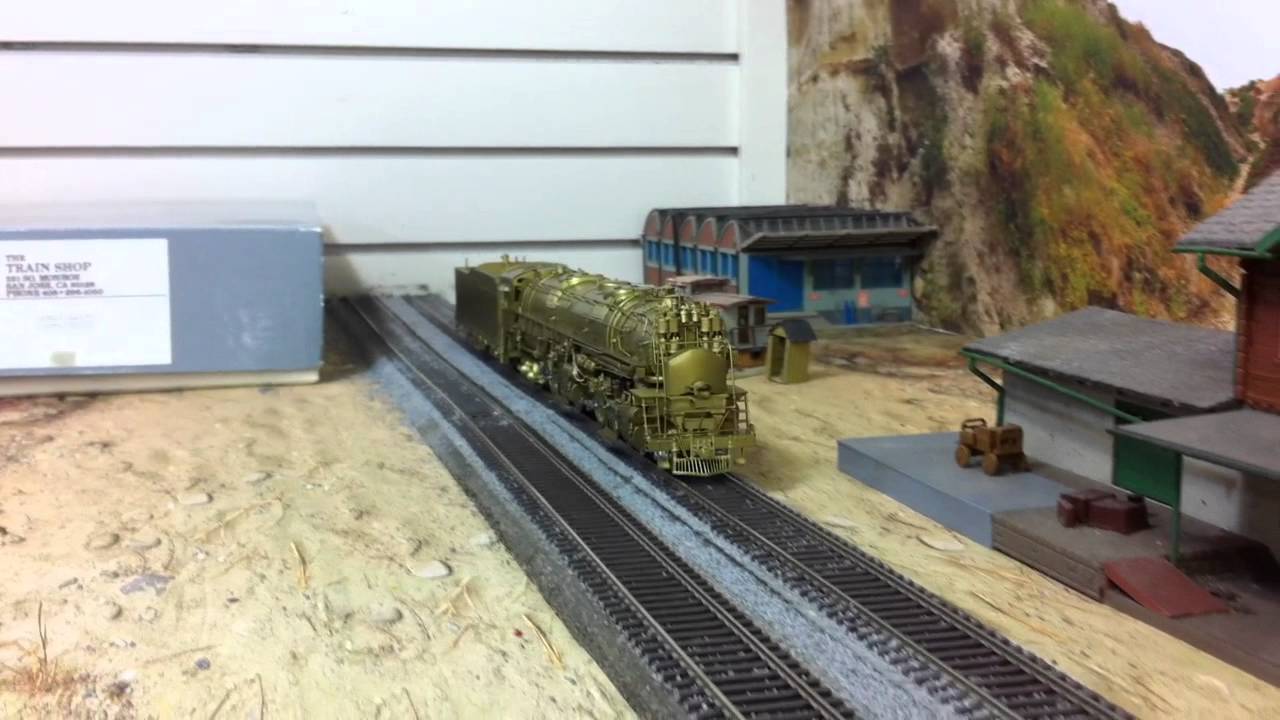 D&RGW L-105 Worthington Brass 4-6-6-4 Steam Locomotive HO Scale - YouTube